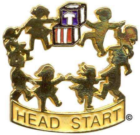 Head Start Pins and Namebadges