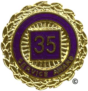 Service Pins & Awards
